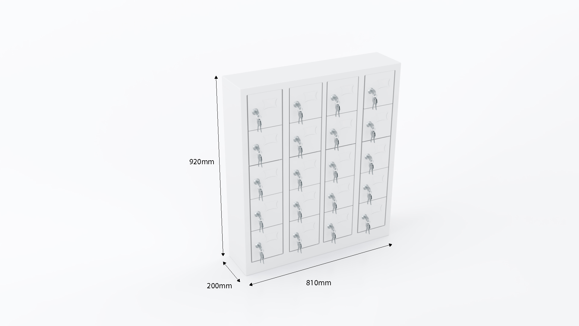 Secure Your Devices with Our 20-Cell Phone Cabinet | Arma Okul