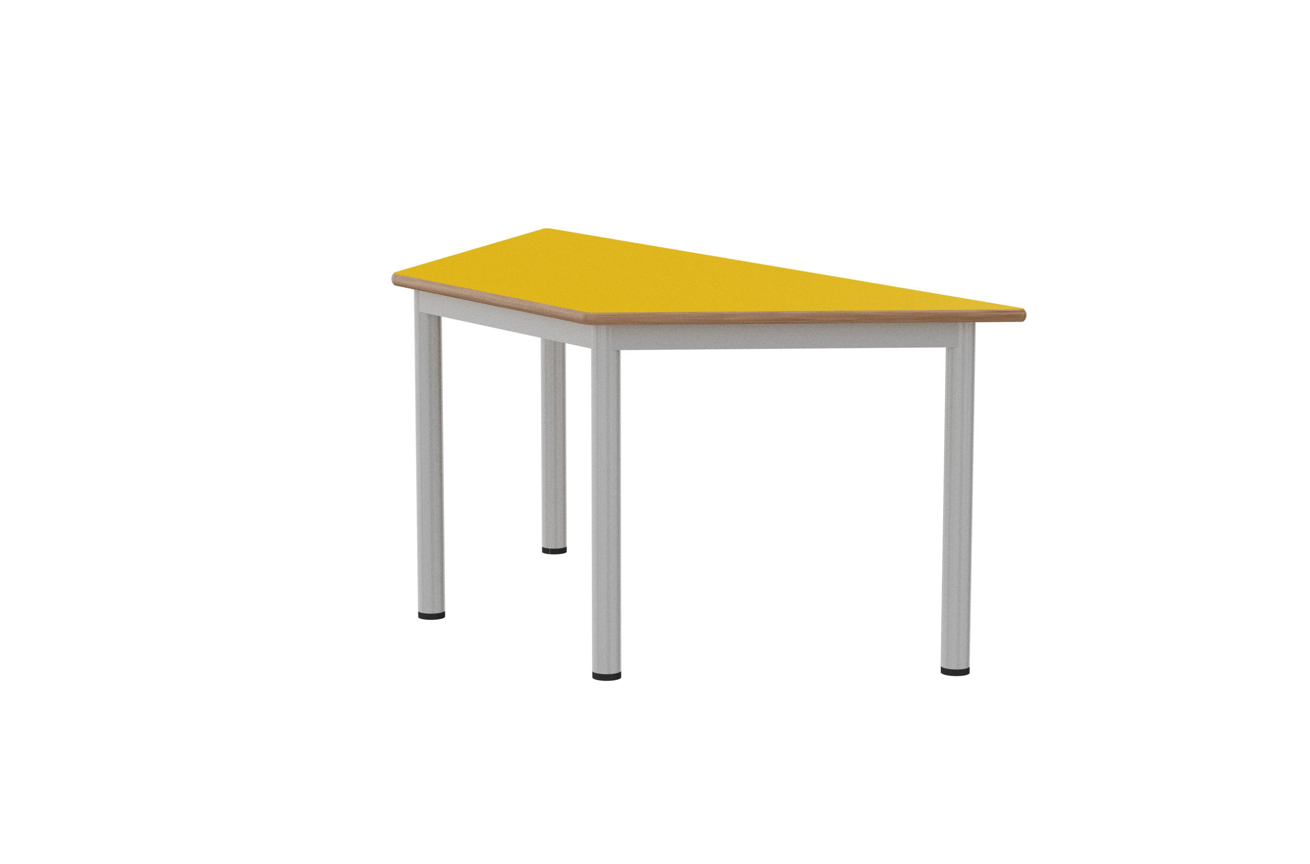Trapezoidal Table with Metal Legs - Stylish and Durable Tables