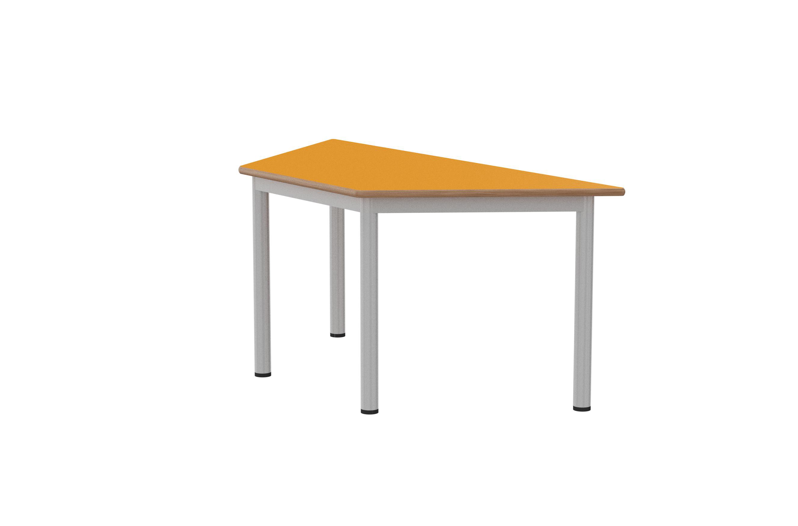 Trapezoidal Table with Metal Legs - Stylish and Durable Tables