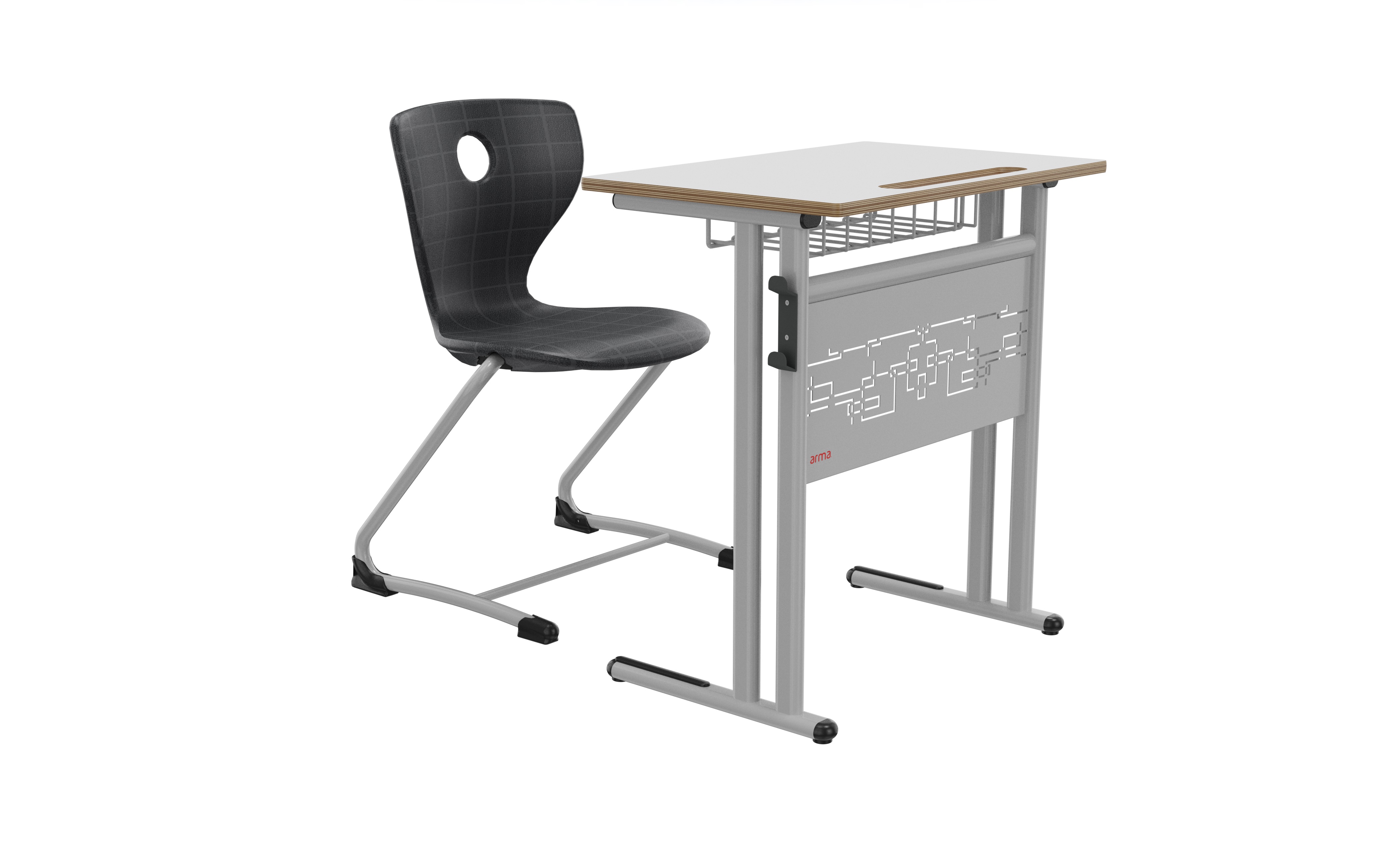 Ruller Single Person Counter Table - Efficient and Stylish Workspace ...