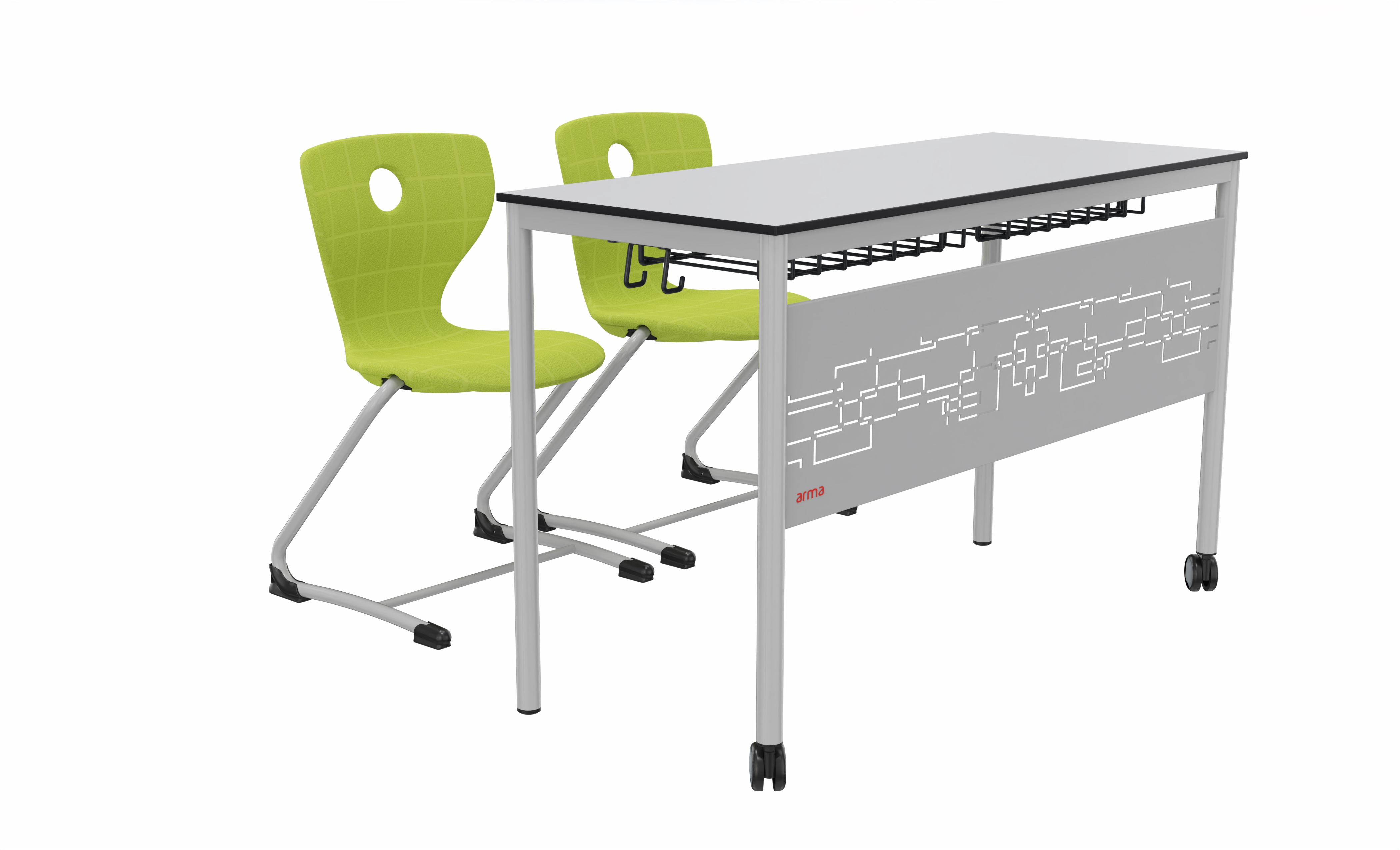 Kaden Double Double Contra Table - Quality Furniture for Modern Living